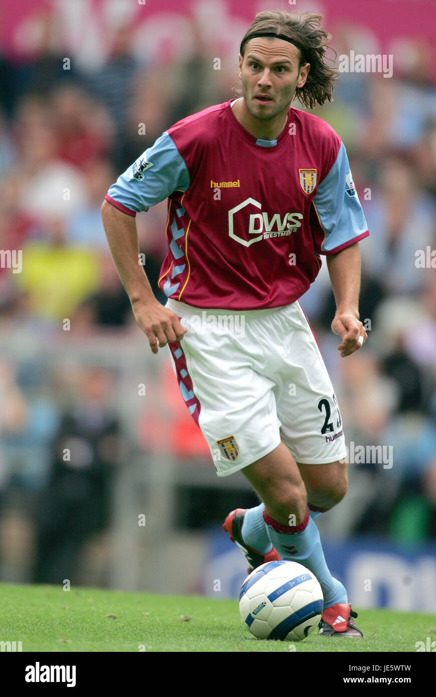 PATRIK BERGER ASTON VILLA FC VILLA PARK BIRMINGHAM ENGLAND 27 August ...