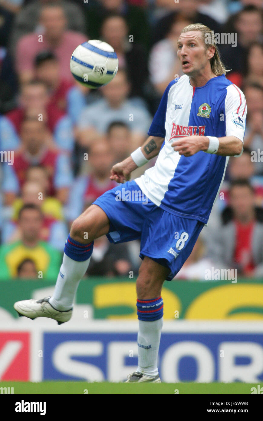 ROBBIE SAVAGE BLACKBURN ROVERS FC VILLA PARK BIRMINGHAM ENGLAND 27 ...