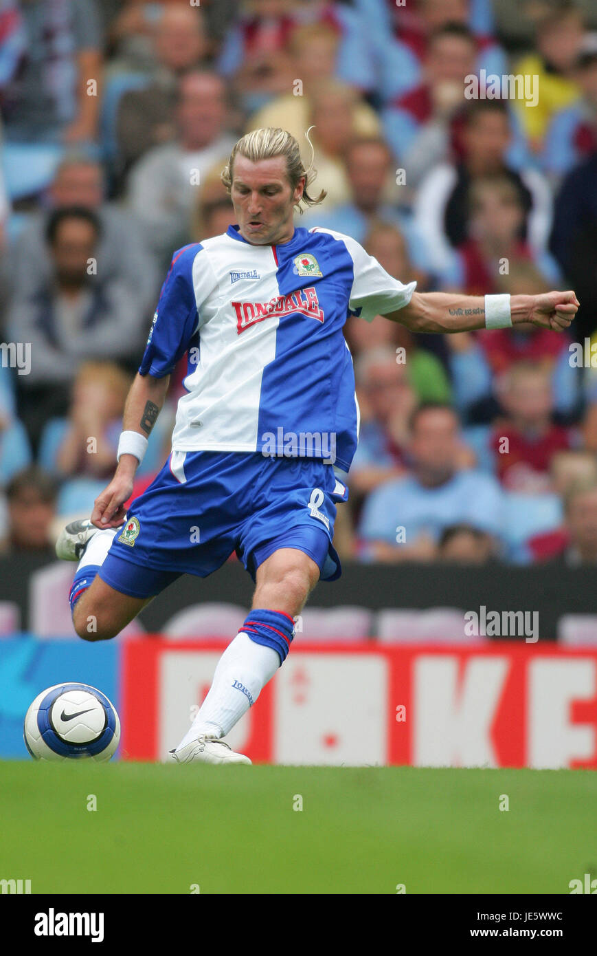 ROBBIE SAVAGE BLACKBURN ROVERS FC VILLA PARK BIRMINGHAM ENGLAND 27 ...
