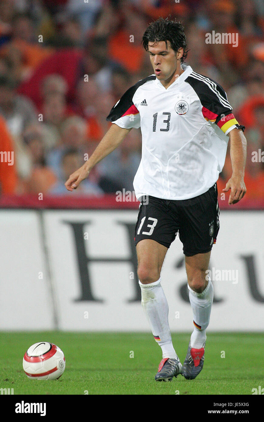 MICHAEL BALLACK GERMANY & BAYERN MUNICH FC ROTTERDAM HOLLAND 17 August ...