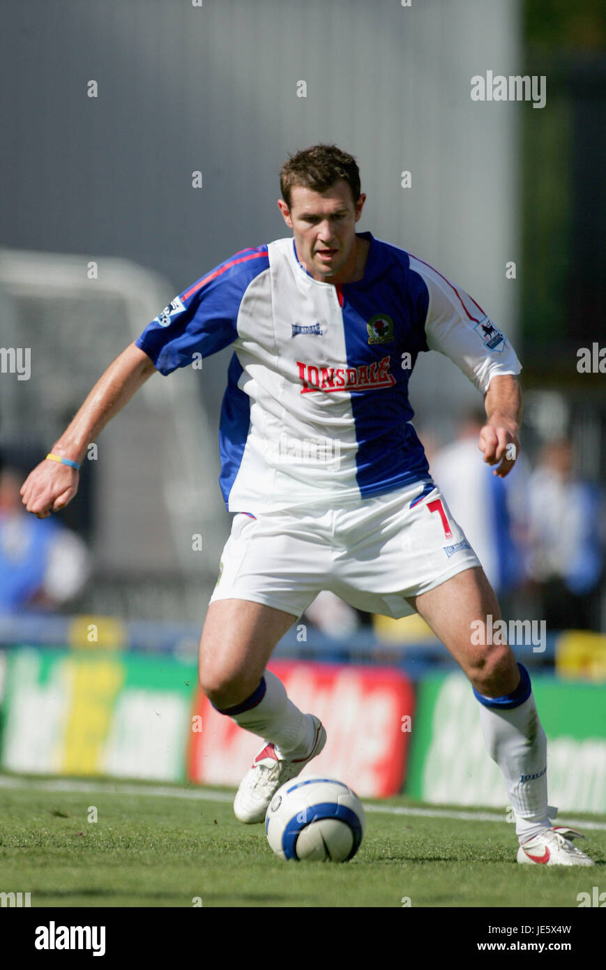 BRETT EMERTON BLACKBURN ROVERS FC EWOOD PARK BLACKBURN ENGLAND 20 ...