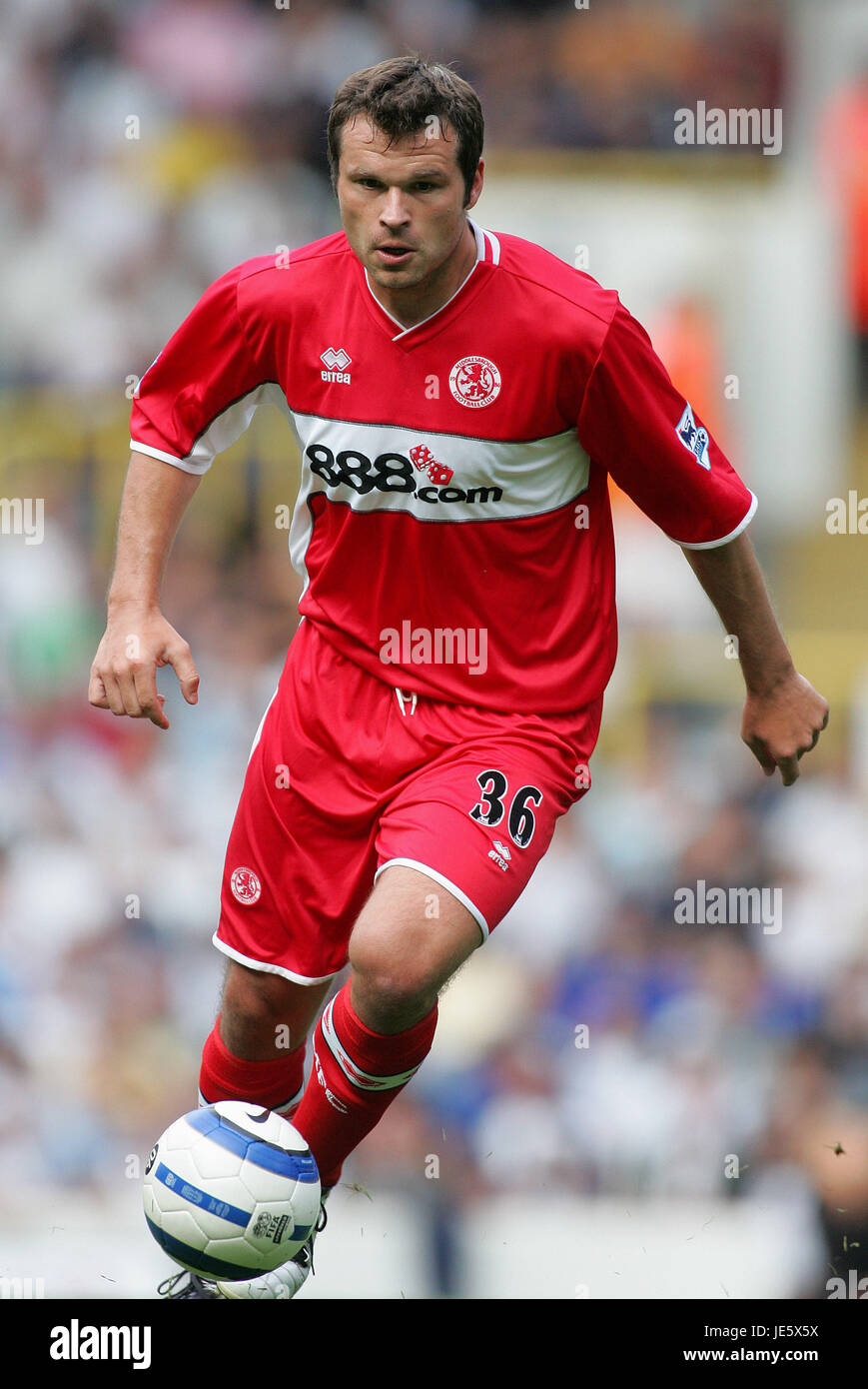 MARK VIDUKA MIDDLESBROUGH FC WHITE HEART LANE TOTTENHAM 20 August 2005 ...