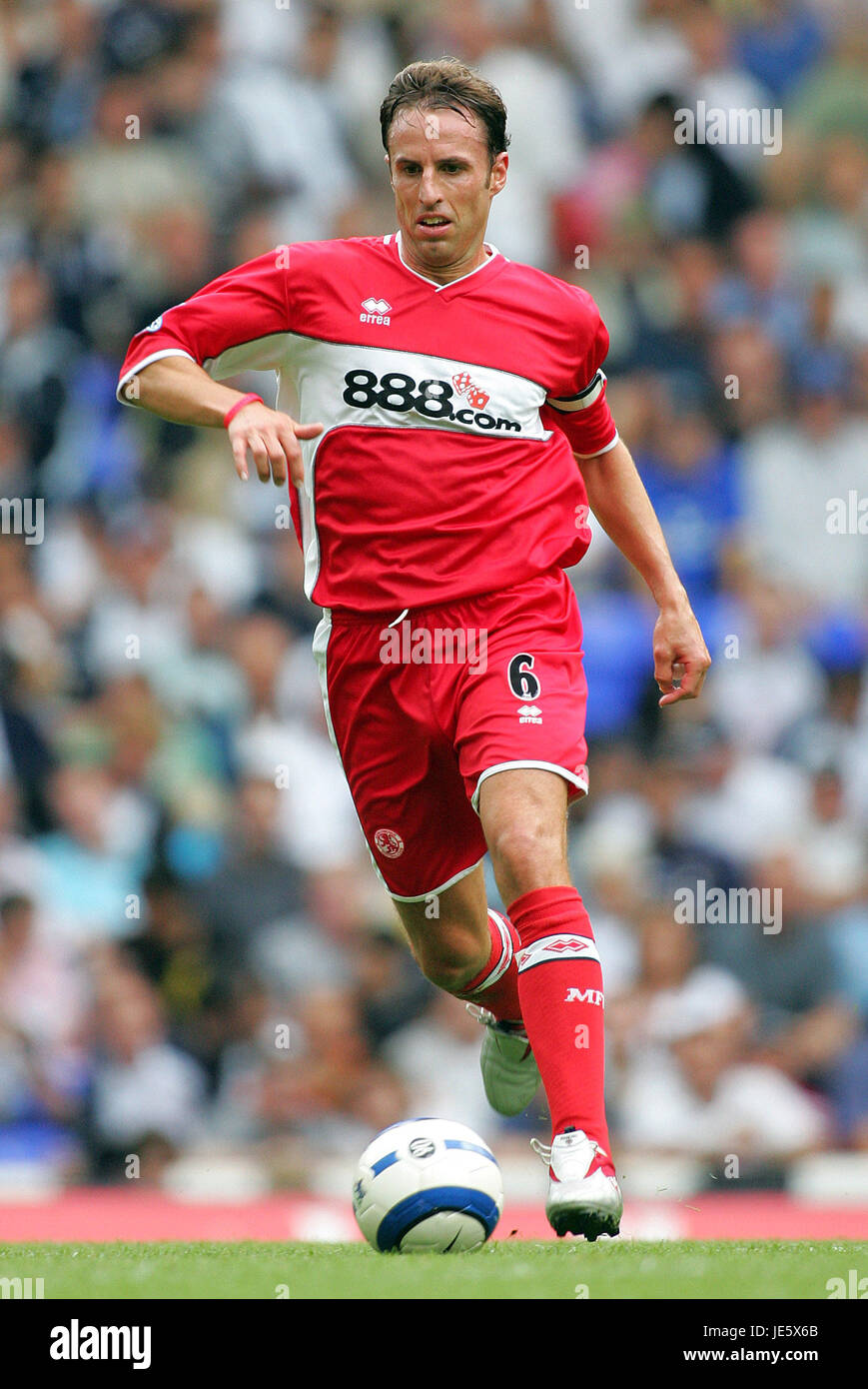 GARETH SOUTHGATE MIDDLESBROUGH FC WHITE HEART LANE TOTTENHAM 20 August ...