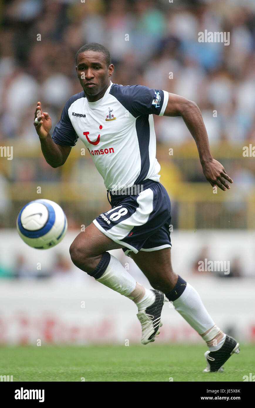 JERMAIN DEFOE TOTTENHAM HOTSPUR FC WHITE HEART LANE TOTTENHAM 20 August ...