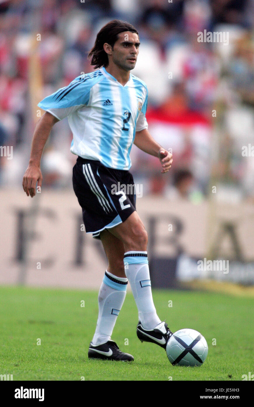 ROBERTO AYALA ARGENTINA PUSKAS FERENC STADION BUDAPEST HUNGARY 17 ...