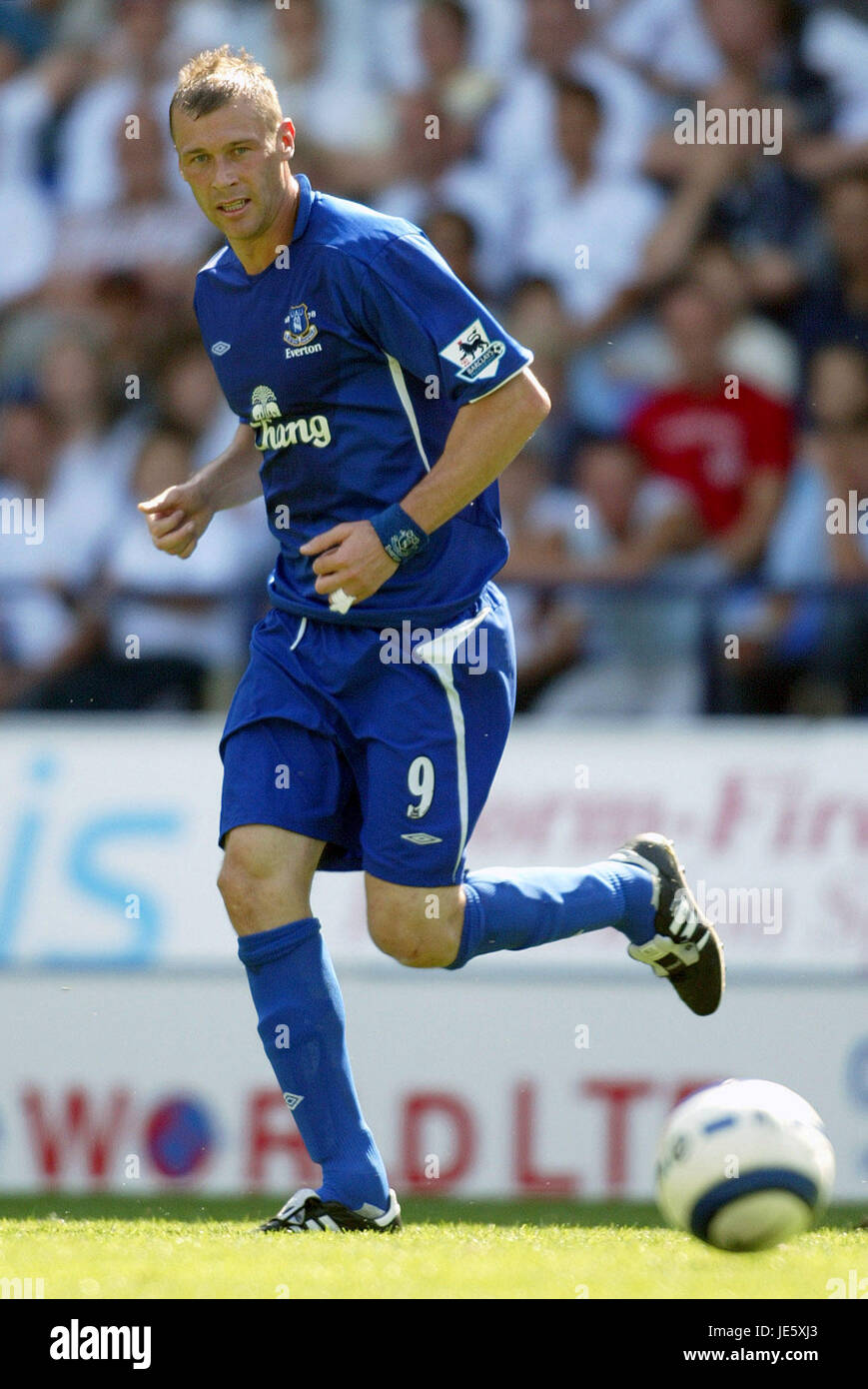 DUNCAN FERGUSON EVERTON FC REEBOK STADIUM BOLTON ENGLAND 21 August 2005 ...