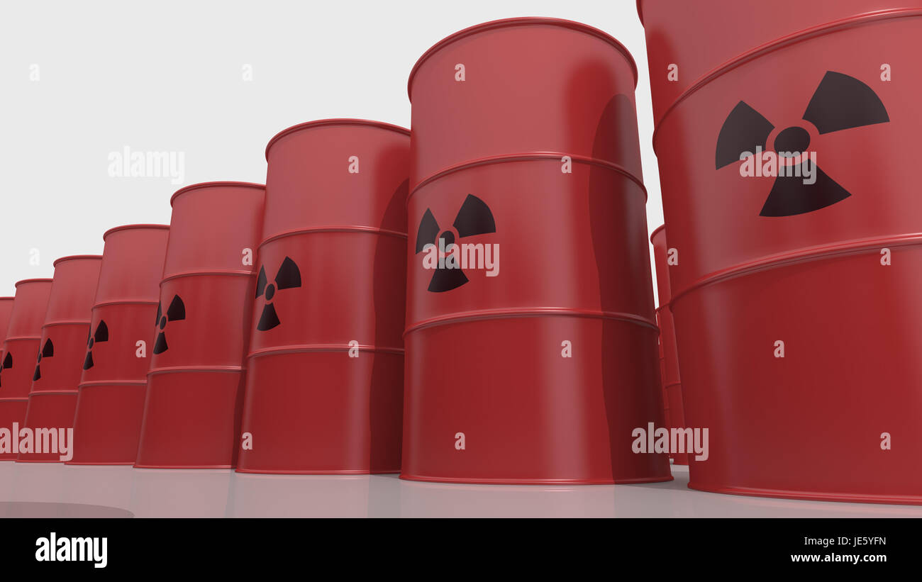 Radioactive waste nuclear containers on hi-res stock photography and ...