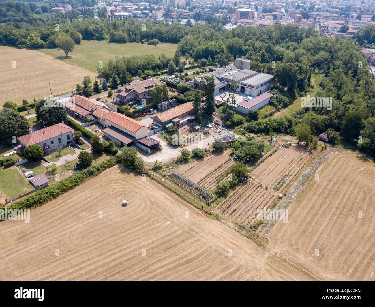 Agriculture and rural rural roofs hi-res stock photography and images ...