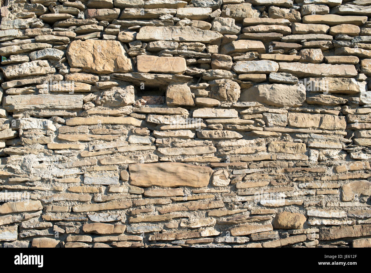Stone masonry with rich and various texture Stock Photo - Alamy