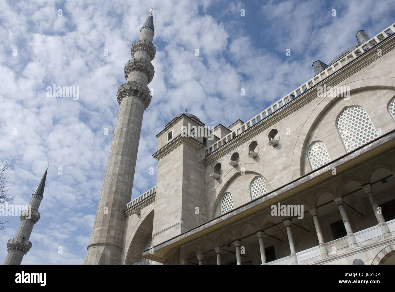 The historical Süleymaniye mosque in the old part of Istanbul Stock ...