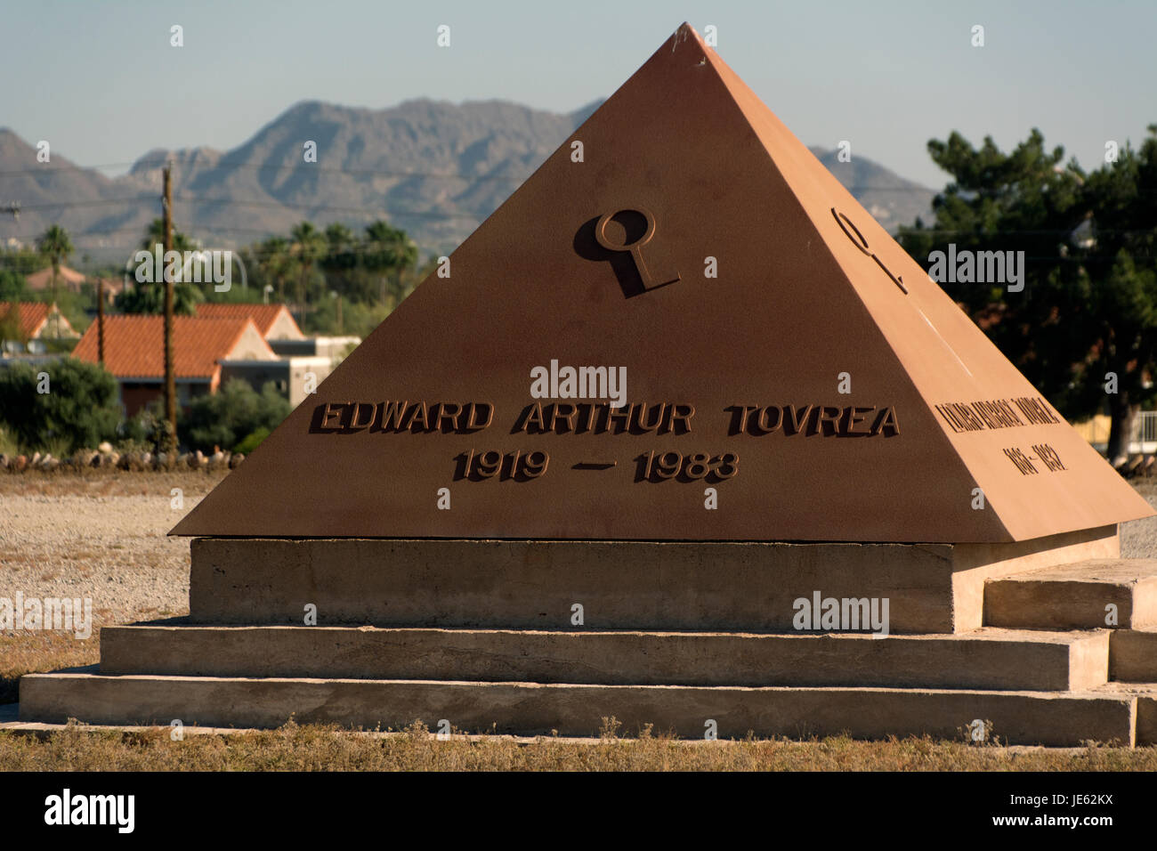 Tovrea Castle, a historic landmark in Phoenix, Arizona Stock Photo - Alamy