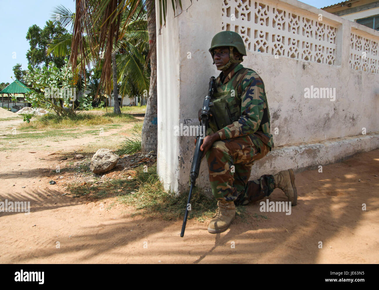 The image from July 2013 depicts AMISOM (African Union Mission in ...