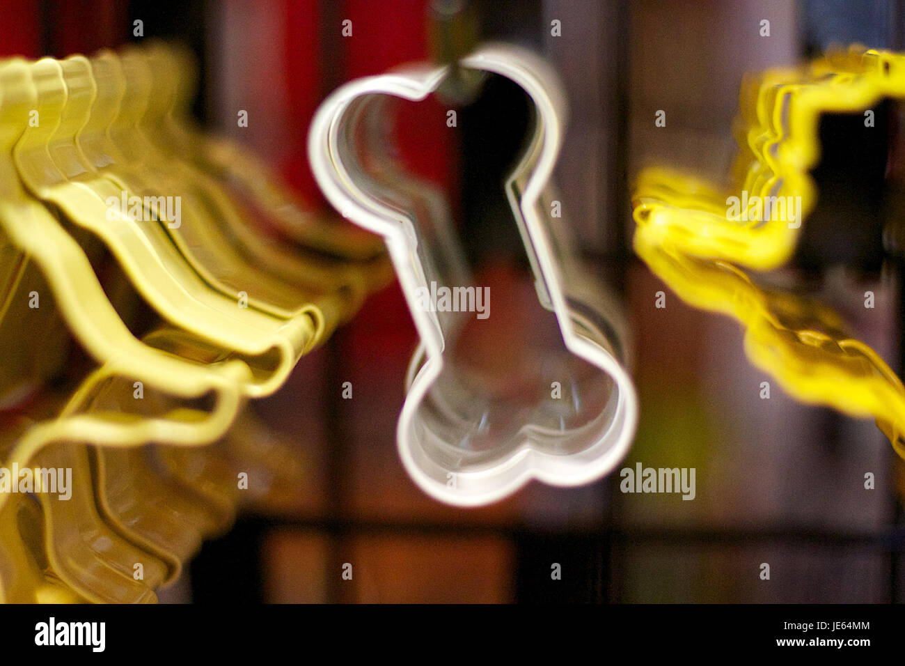 The photograph titled 'Bone Glow' showcases an abstract visual of a ...