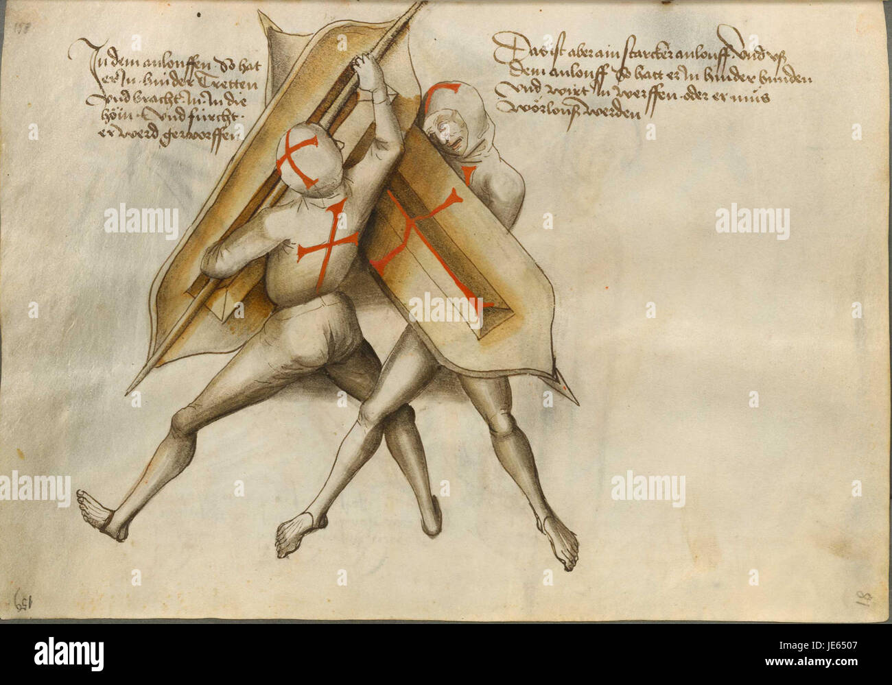 The Fechtbuch Talhoffer, a medieval German martial arts manual, dates ...