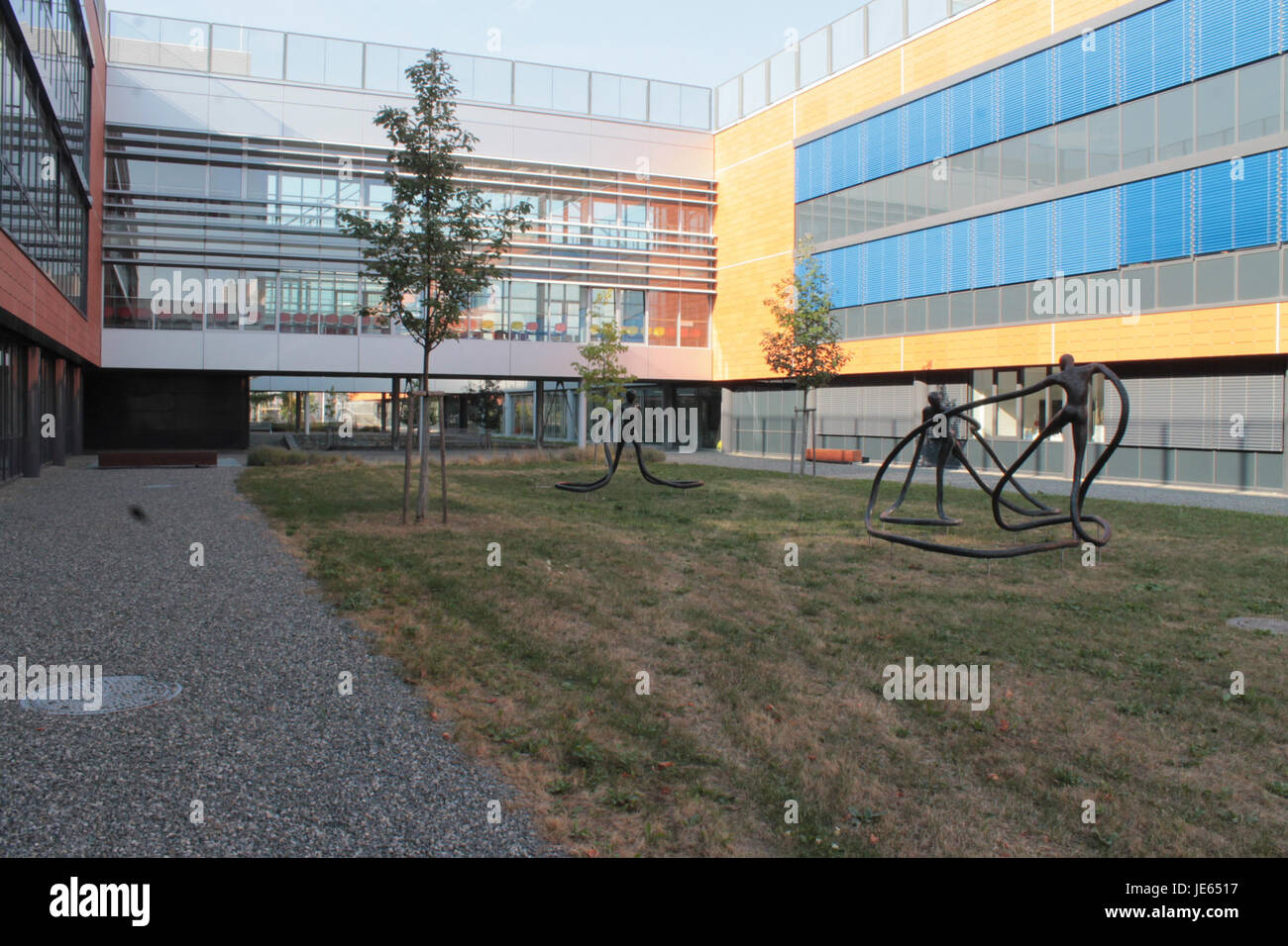 This image shows a view of Masaryk University’s campus in Brno, Czech ...
