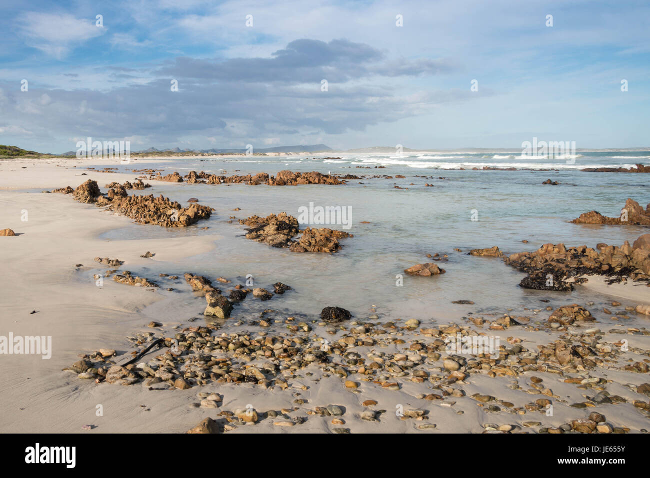 Pearly beach in Franskraal, near Gansbaai, South Africa Stock Photo - Alamy