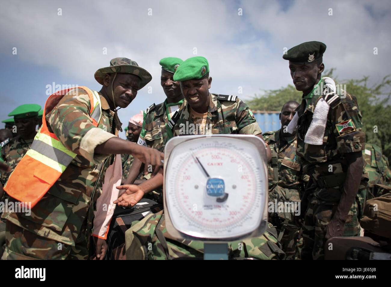 The image from 2013 shows a military rotation in Burundi, a process ...