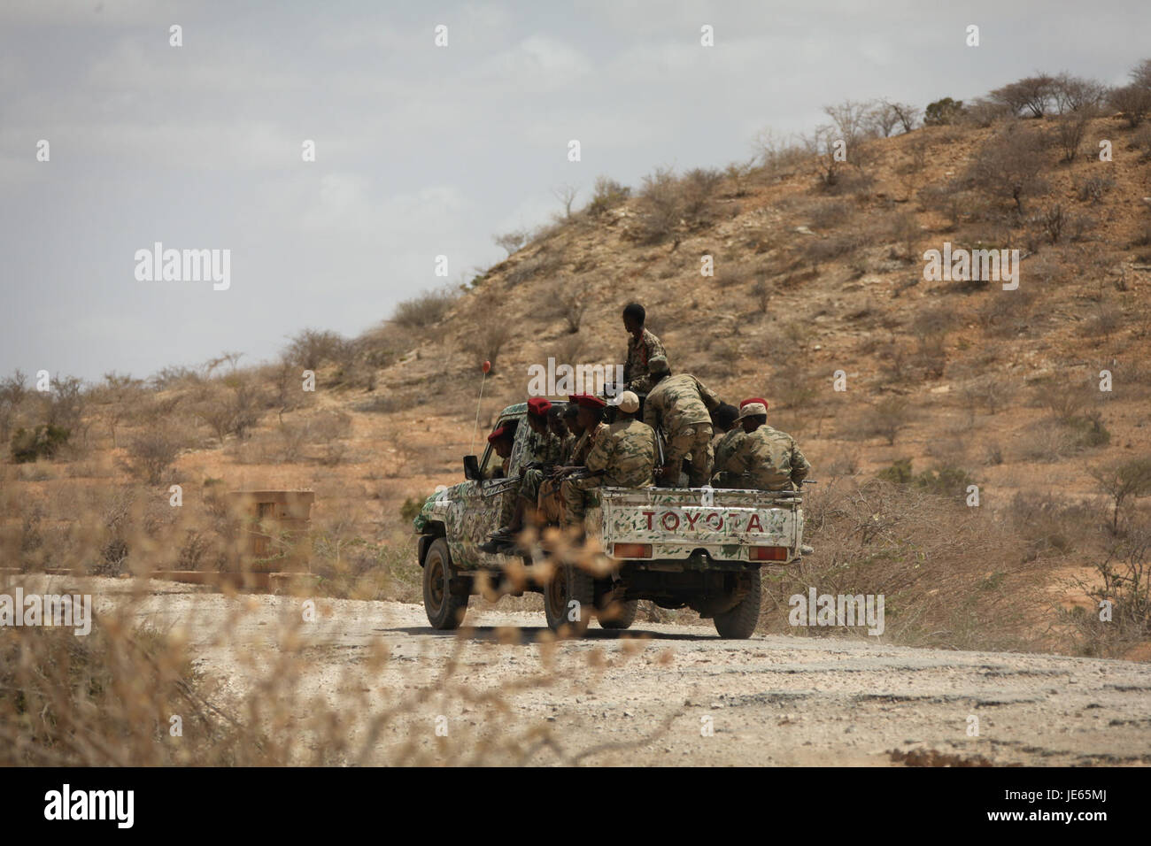 The photograph titled 'Belet Weyne Snapshots 2 D' captures a moment in ...