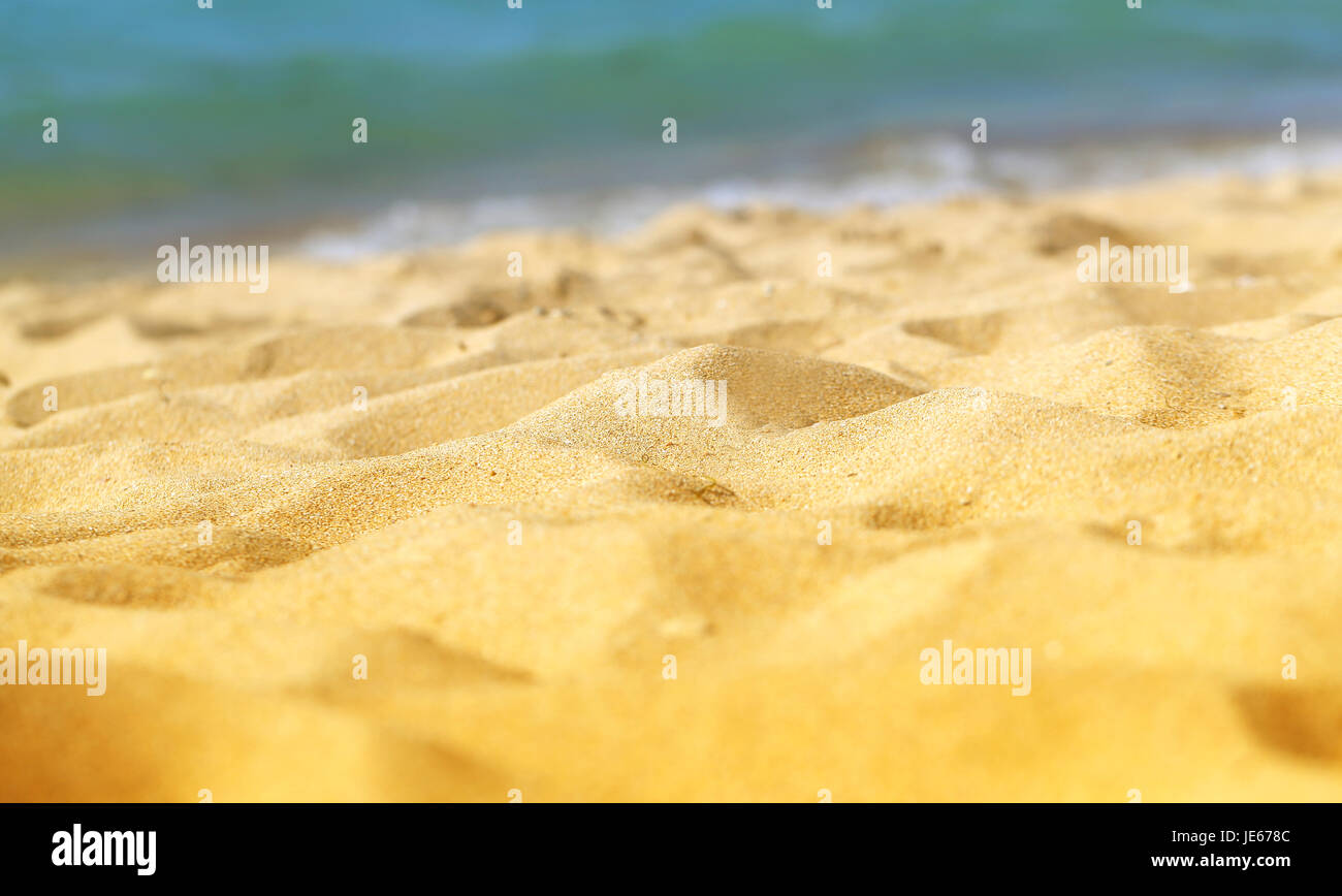 Beautiful texture of yellow sand photographed in close-up Stock Photo ...