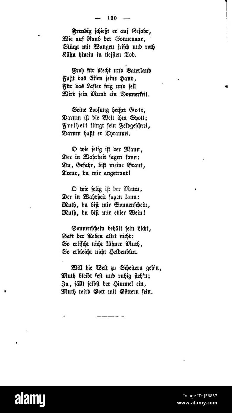 German nationalism in poetry hi-res stock photography and images - Alamy