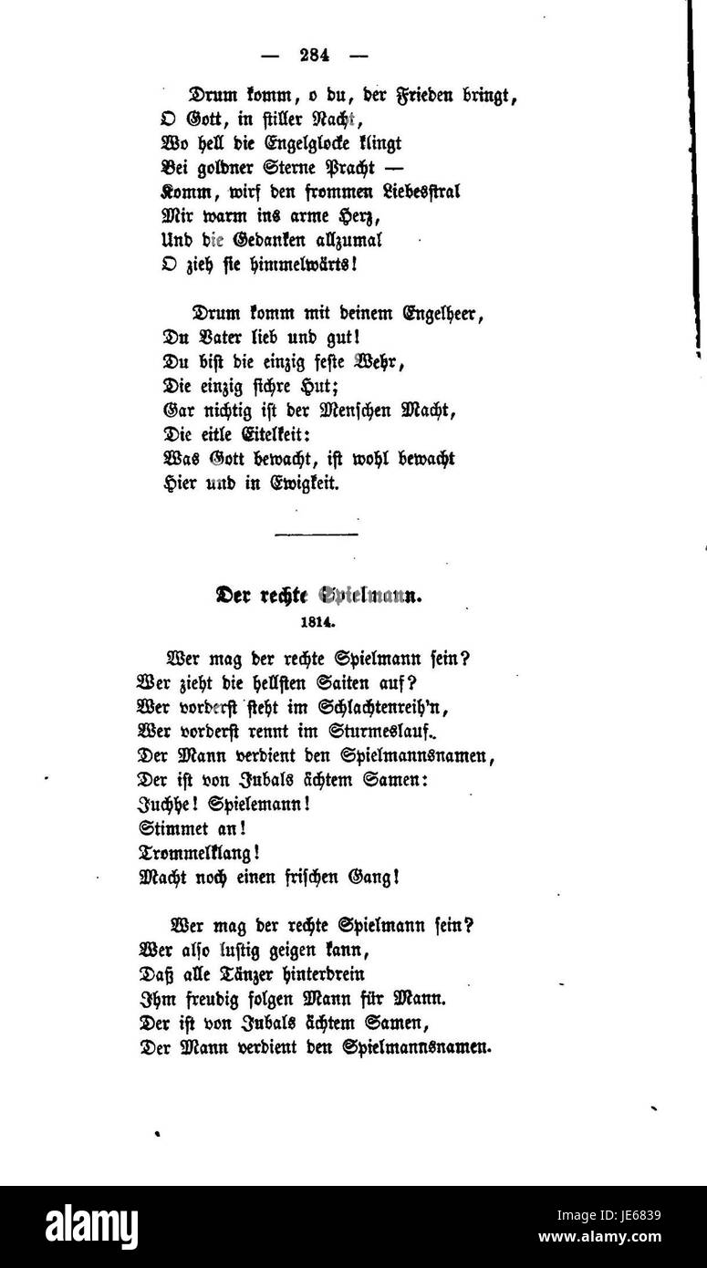 German nationalism in poetry hi-res stock photography and images - Alamy