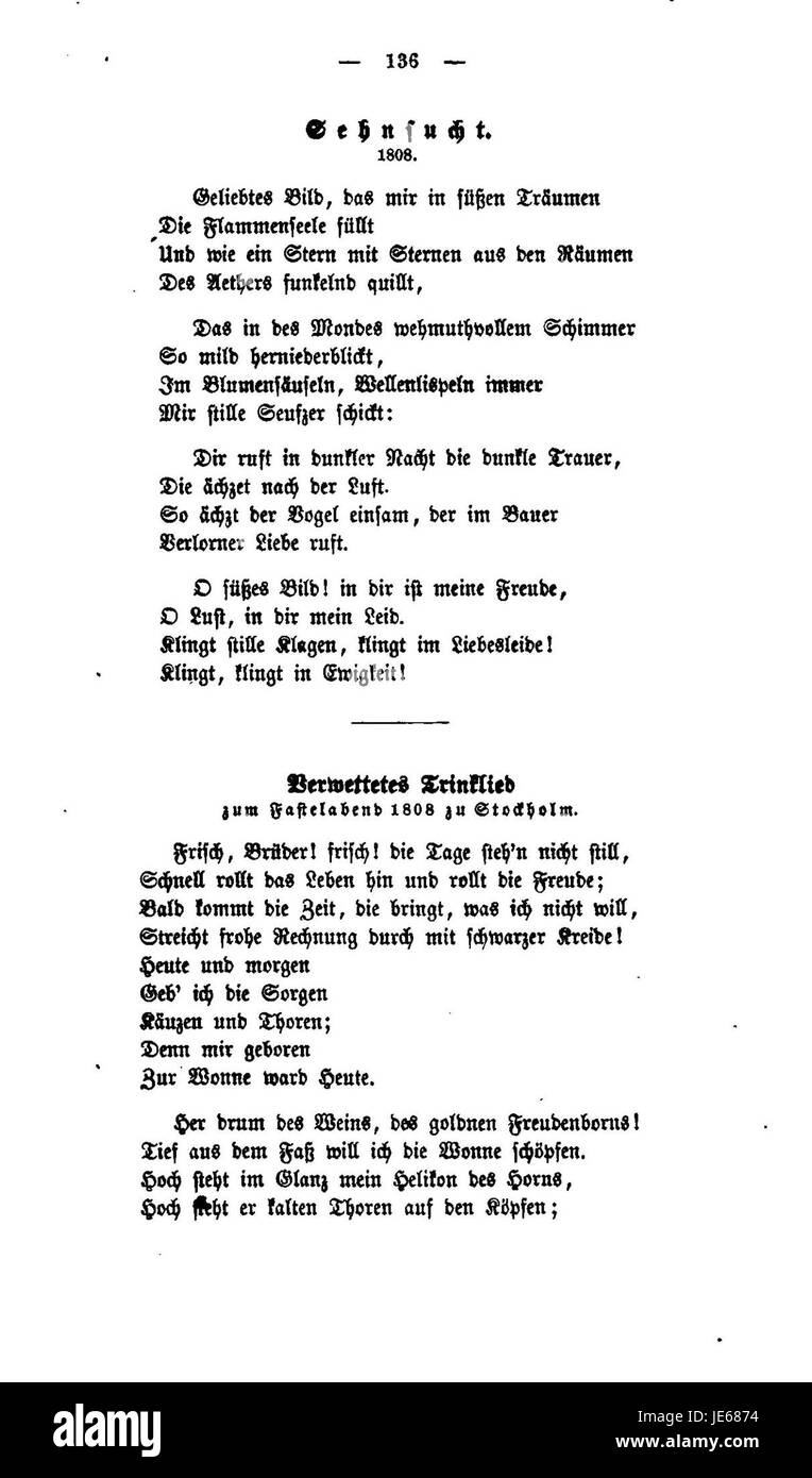 German nationalism in poetry hi-res stock photography and images - Alamy