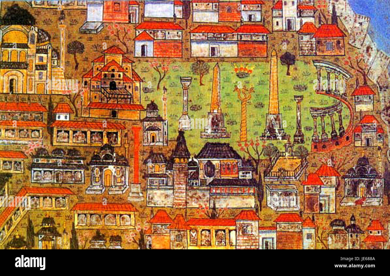 At Meydani 1536 refers to a location in a traditional Turkish square ...