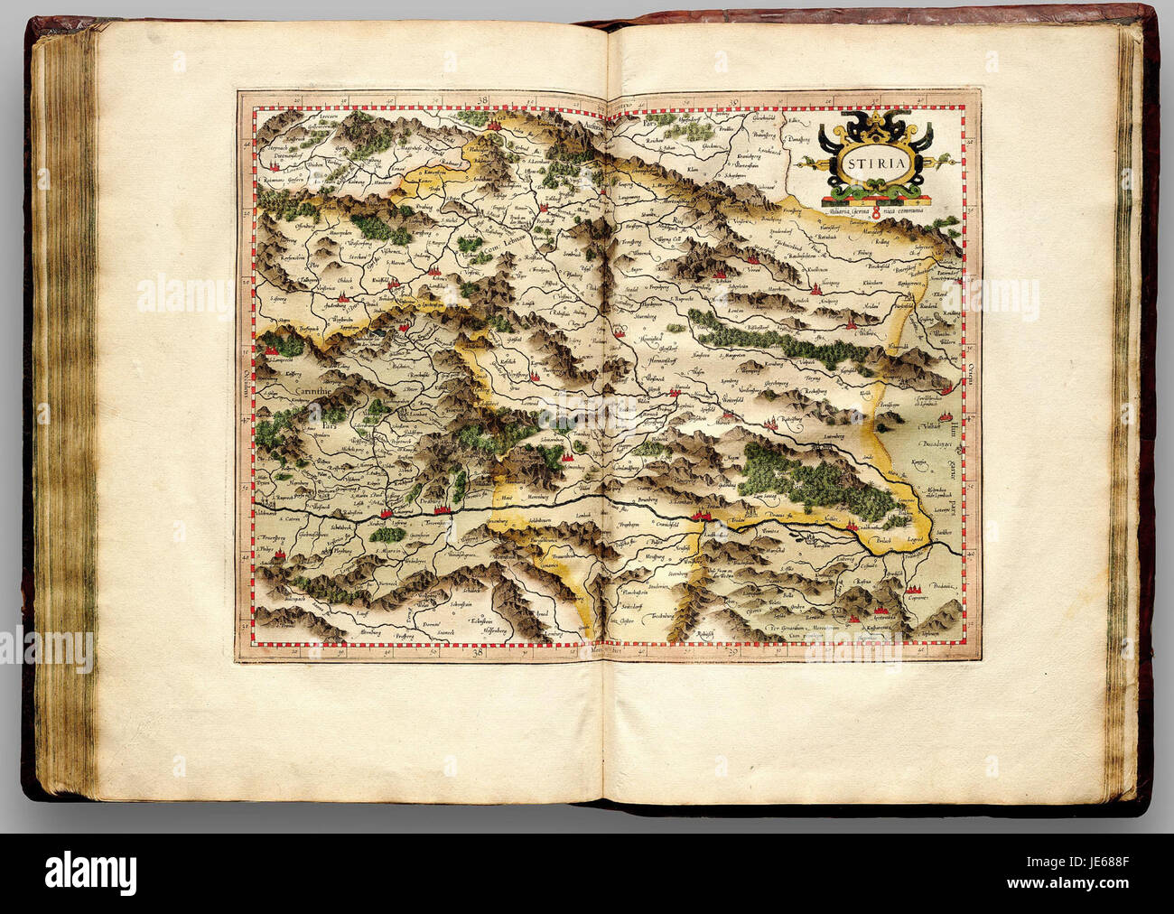 'Atlas Cosmographicae' is a famous cartographic work by Gerardus ...