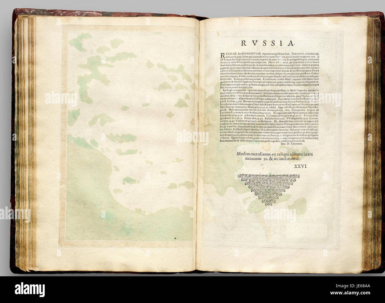 The Atlas Cosmographicae by Gerardus Mercator, first published in 1595 ...