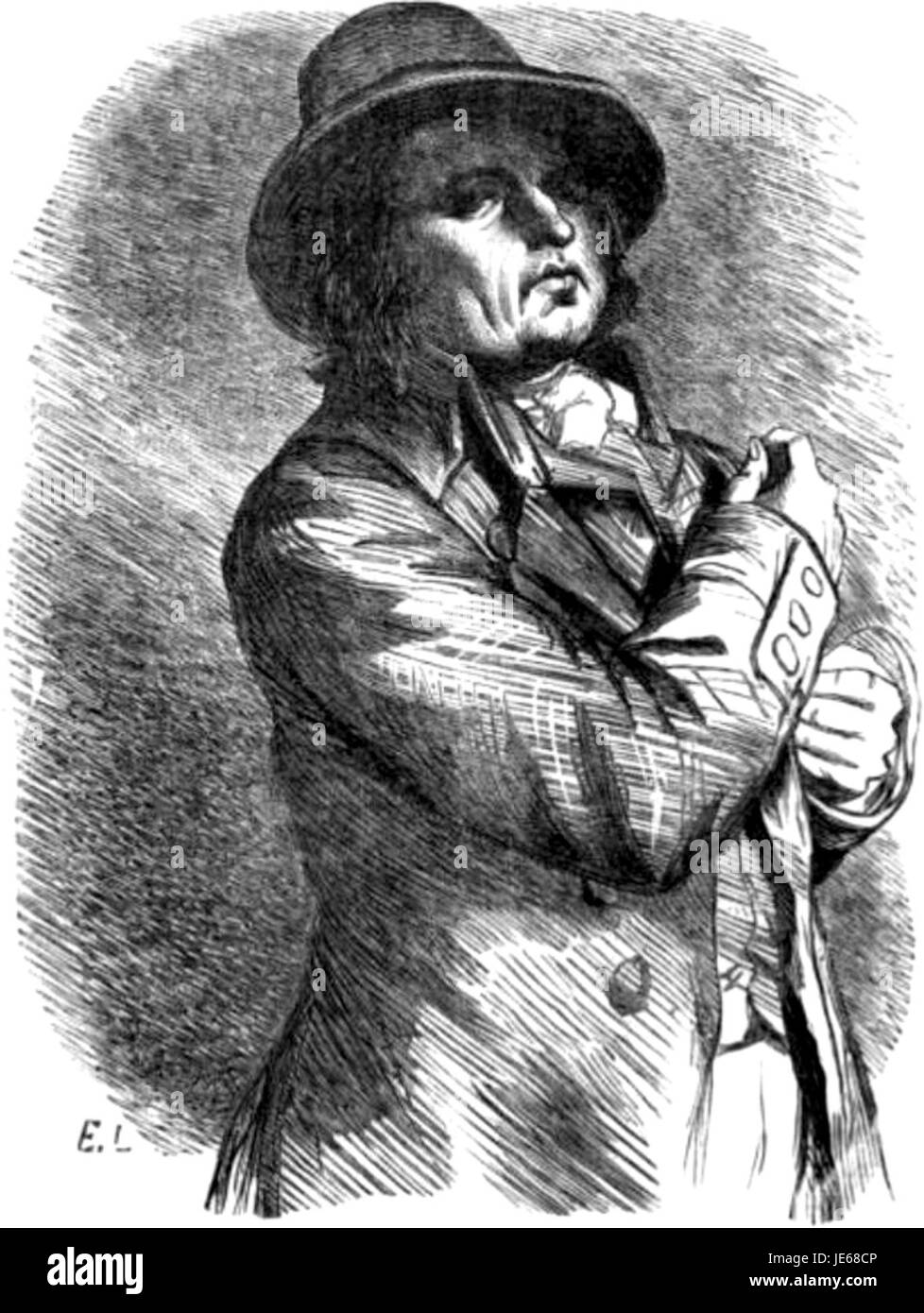 The title refers to an episode in a work by Honoré de Balzac, possibly ...
