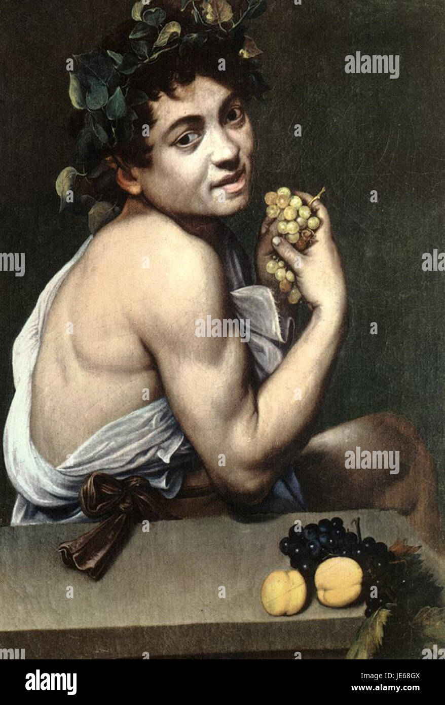 Bacchino malato (Sick Bacchus) is a painting by Caravaggio, depicting ...