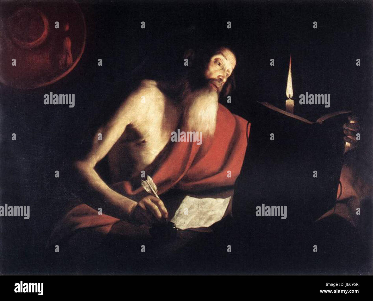 Trophime Bigot’s painting 'St. Jerome' depicts the 4th-century ...
