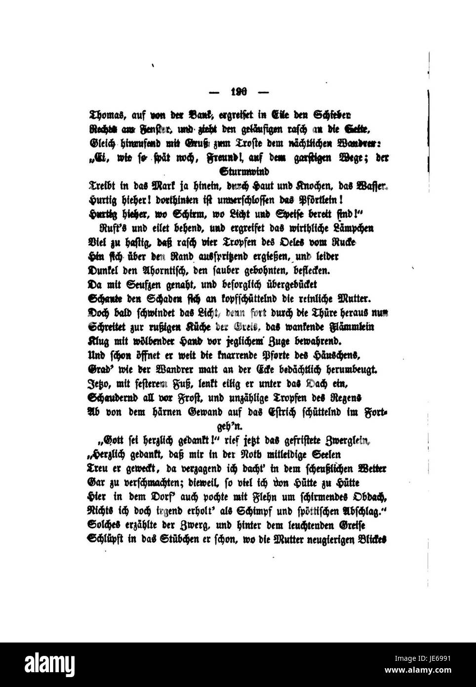 A page from 'Blumenlese aus den neuen Schweizerischen Dichtern ...