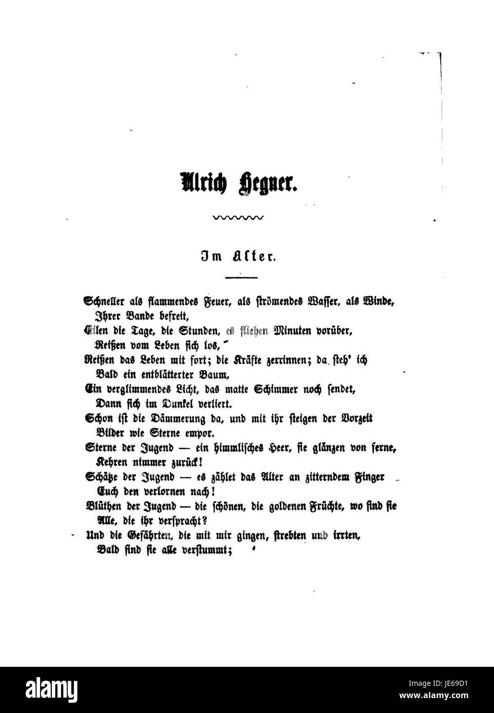 'Blumenlese aus den neuen Schweizerischen Dichtern' is a collection of ...
