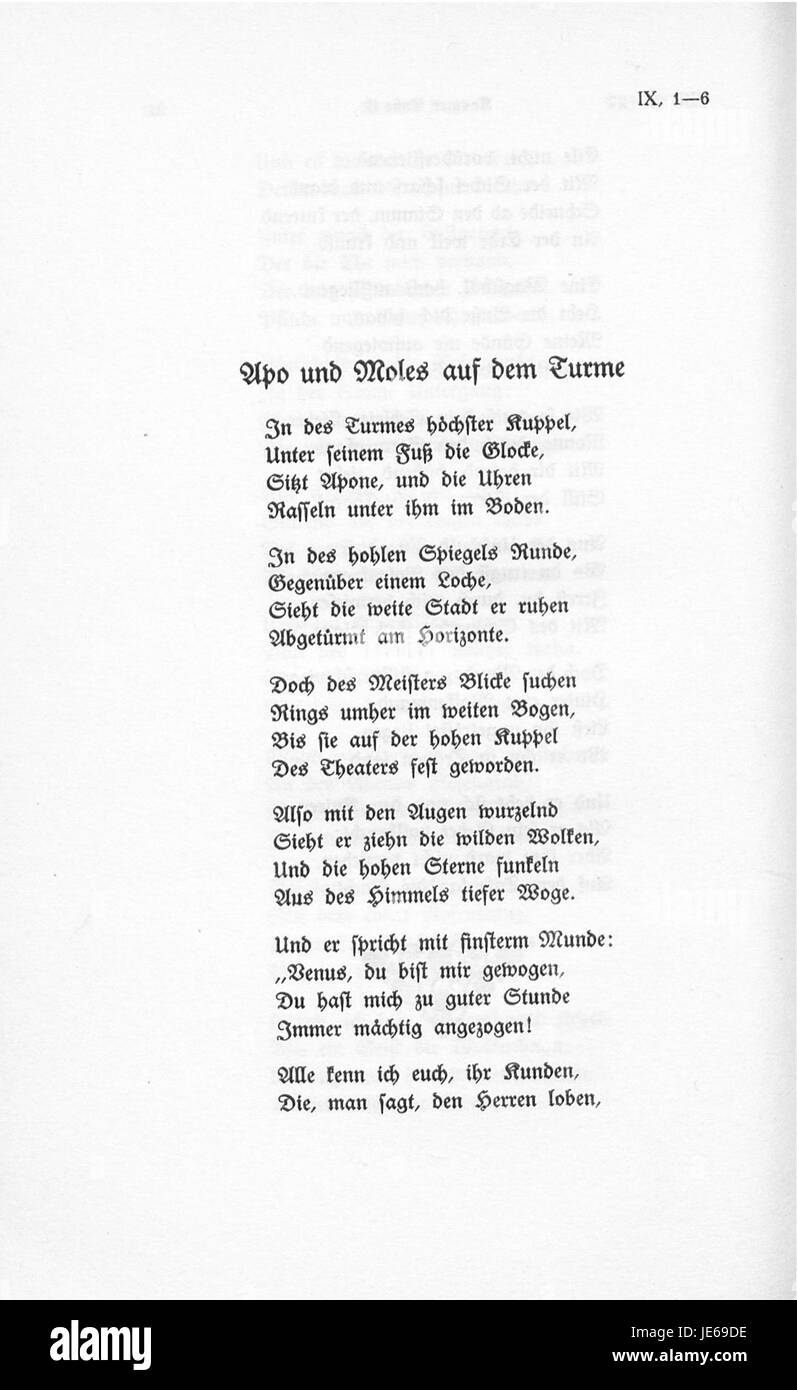 German love poems Black and White Stock Photos & Images - Alamy