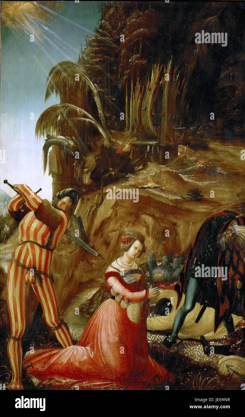 The beheading of saint catherine hi-res stock photography and images ...