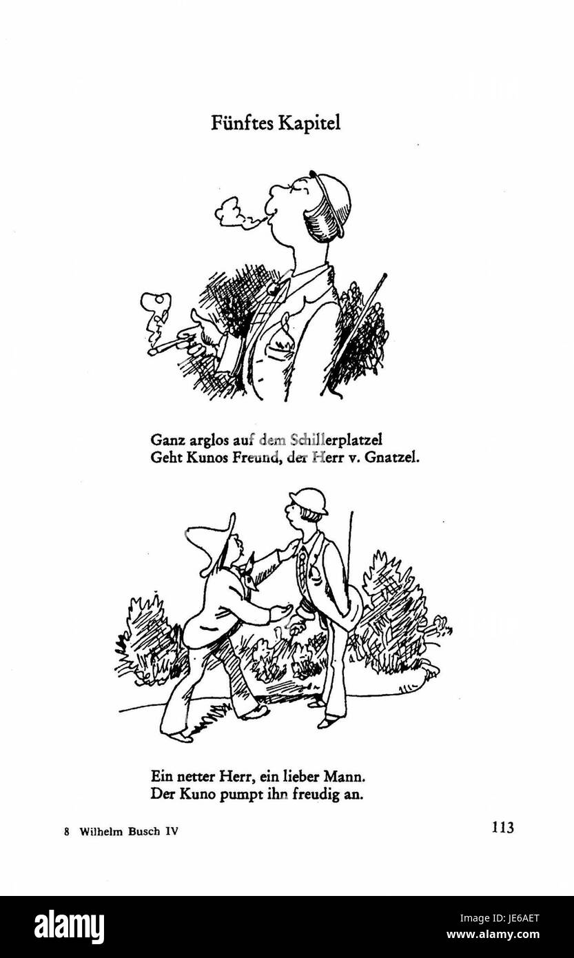 'Busch Werke' is a collection of works by Wilhelm Busch, known for his ...