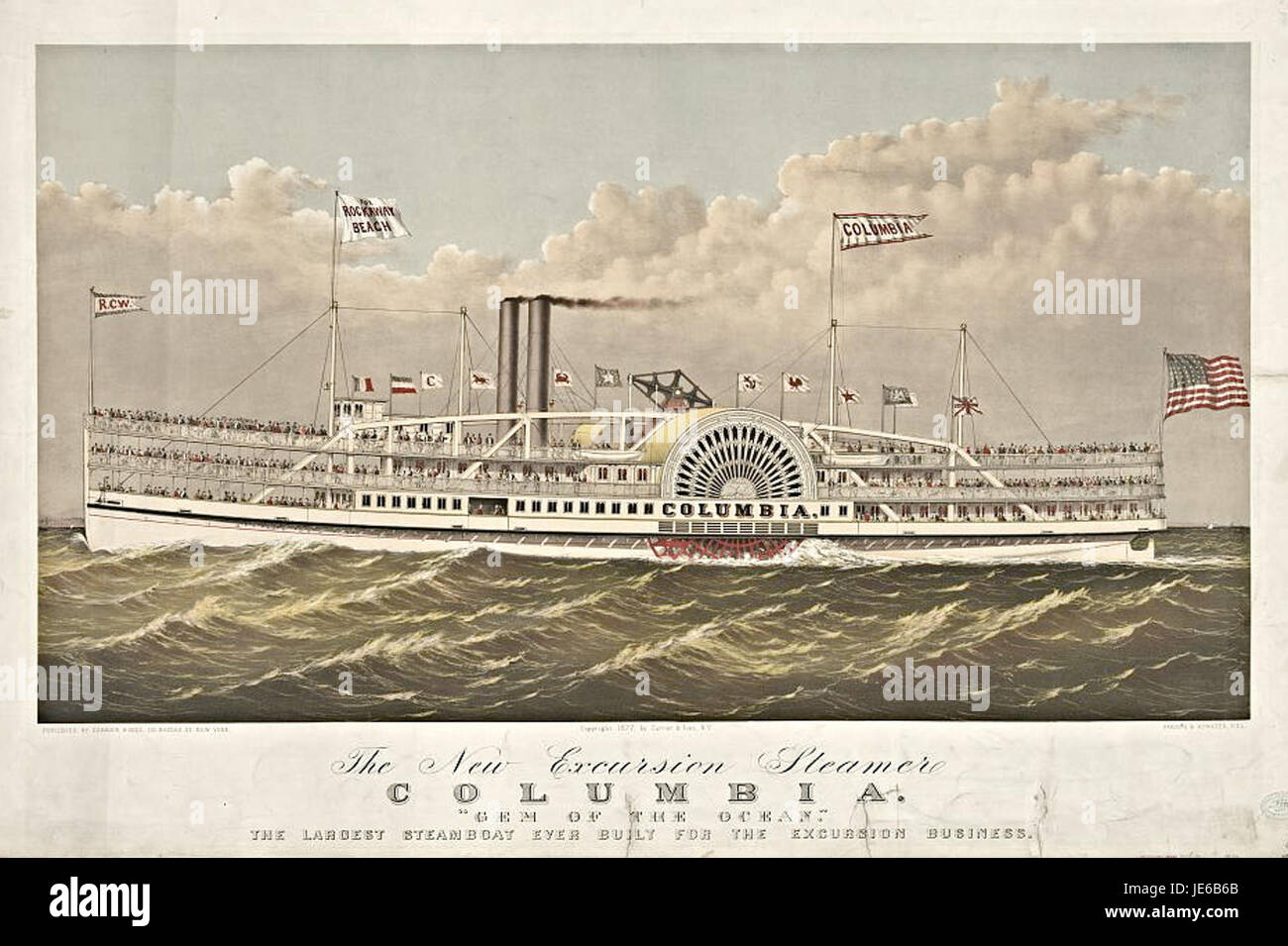 Steamship columbia hi-res stock photography and images - Alamy