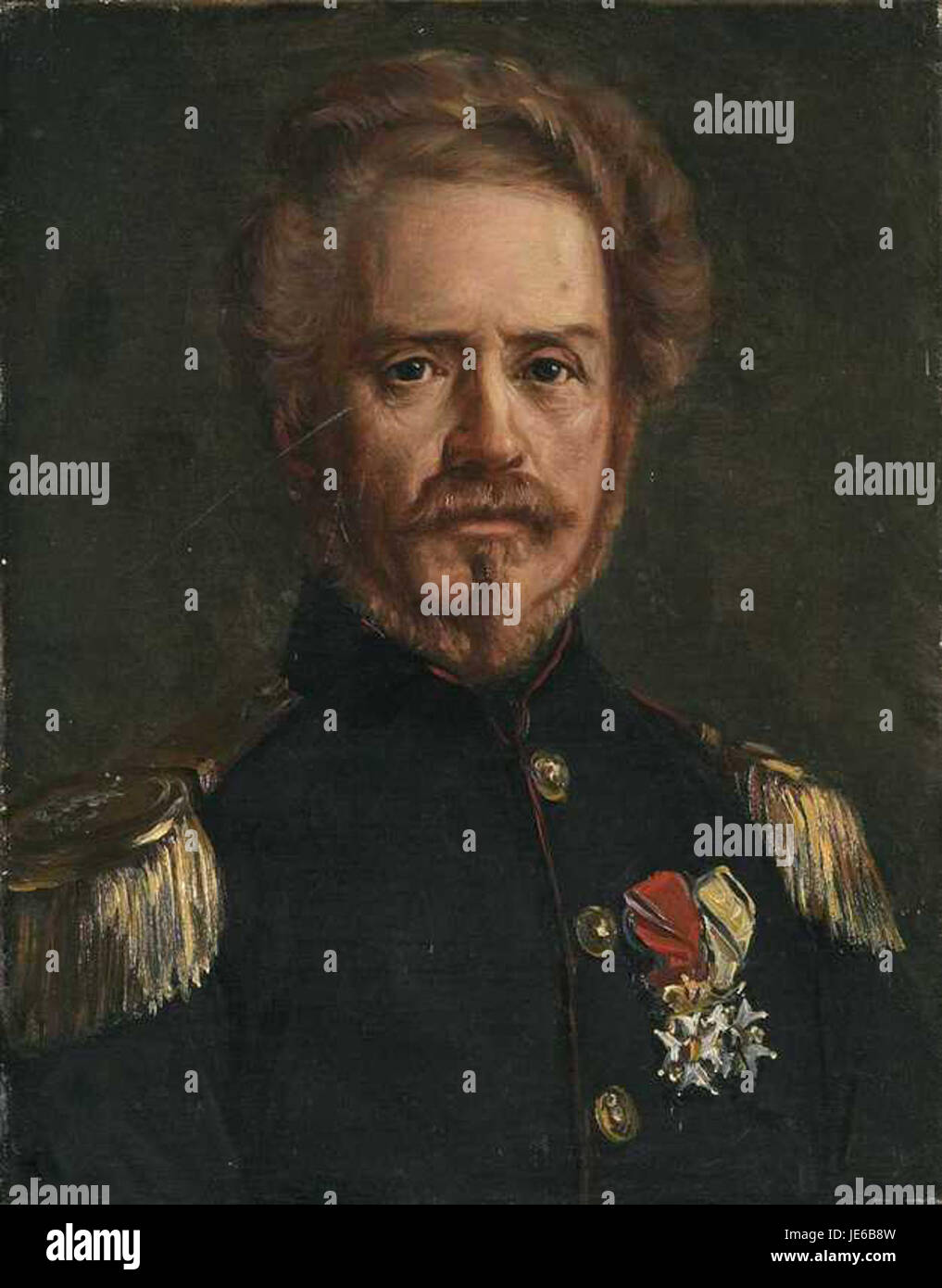 This image features a work by Christian Wilhelm Bergh, an artist known ...