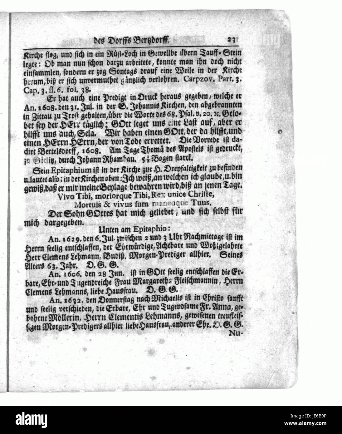 Chronika Betzdorff 0233 is a historical document from the Betzdorff ...