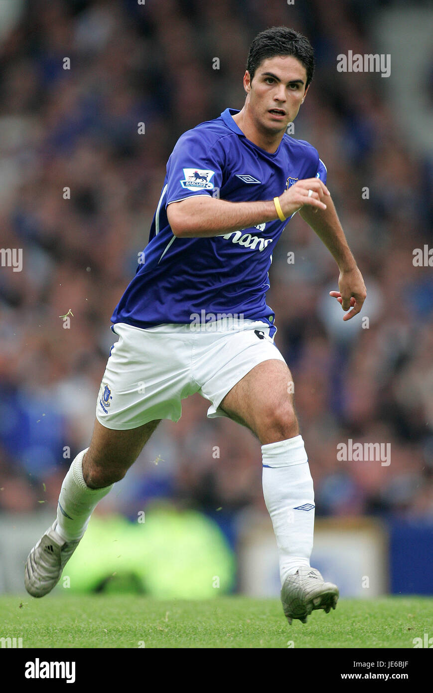 MIKEL ARTETA EVERTON FC GOODISON PARK LIVERPOOL ENGLAND 13 August 2005 ...