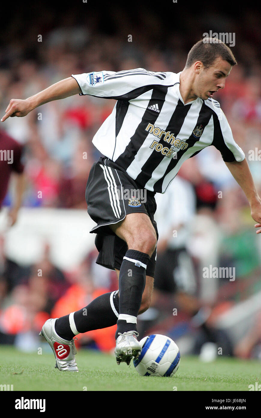 STEVEN TAYLOR NEWCASTLE UNITED FC HIGHBURY LONDON ENGLAND 14 August ...