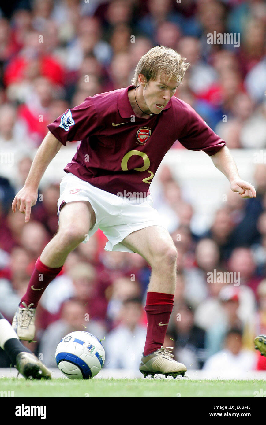 ALEXANDER HLEB ARSENAL FC HIGHBURY LONDON ENGLAND 14 August 2005 Stock ...