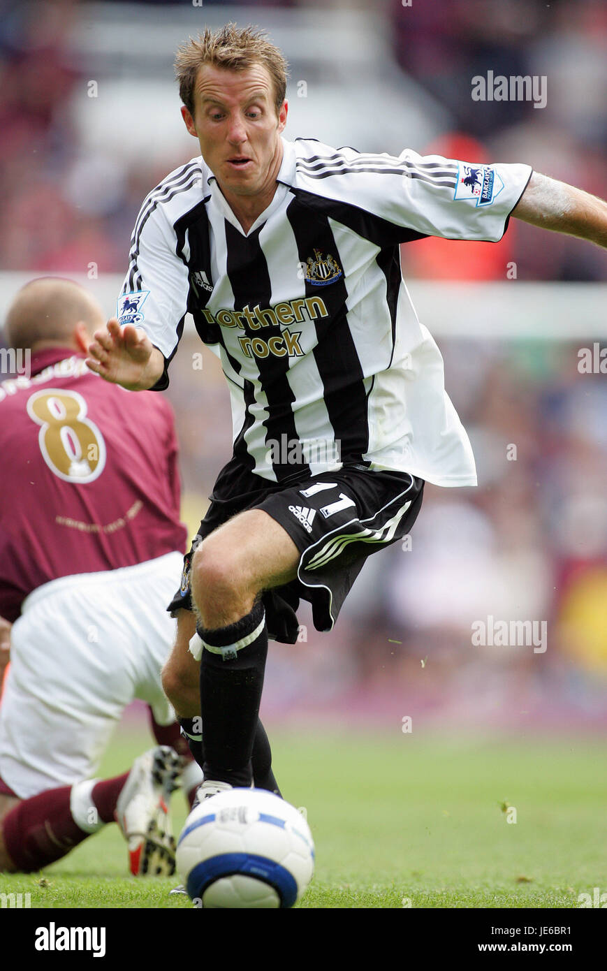 LEE BOWYER NEWCASTLE UNITED FC HIGHBURY LONDON ENGLAND 14 August 2005 ...