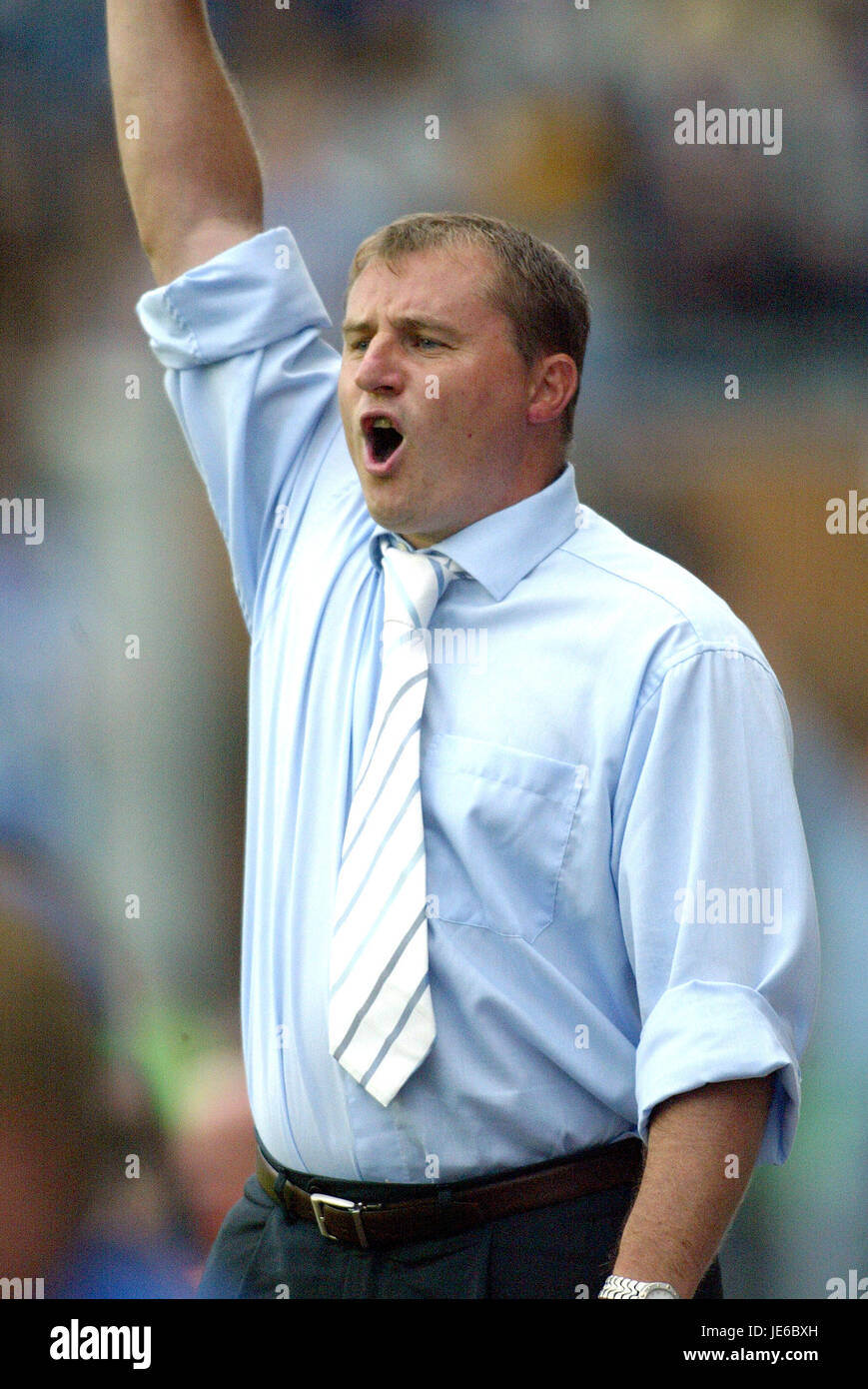 PAUL JEWELL WIGAN ATHLETIC FC JJB STADIUM WIGAN ENGLAND 14 August 2005 ...
