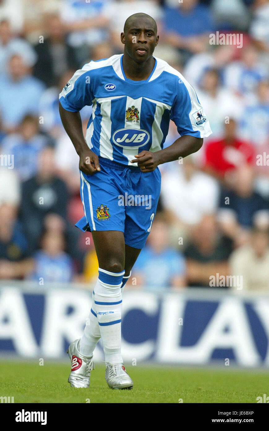 JASON ROBERTS WIGAN ATHLETIC FC JJB STADIUM WIGAN ENGLAND 14 August ...