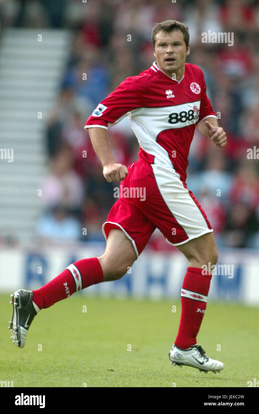 MARK VIDUKA MIDDLESBROUGH FC RIVERSIDE STADIUM MIDDLESBROUGH 13 August ...
