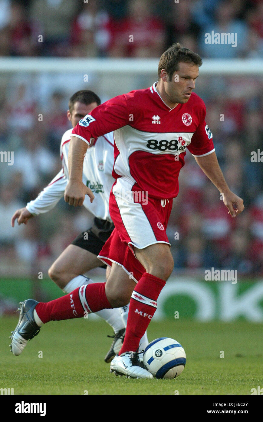 MARK VIDUKA MIDDLESBROUGH FC RIVERSIDE STADIUM MIDDLESBROUGH 13 August ...