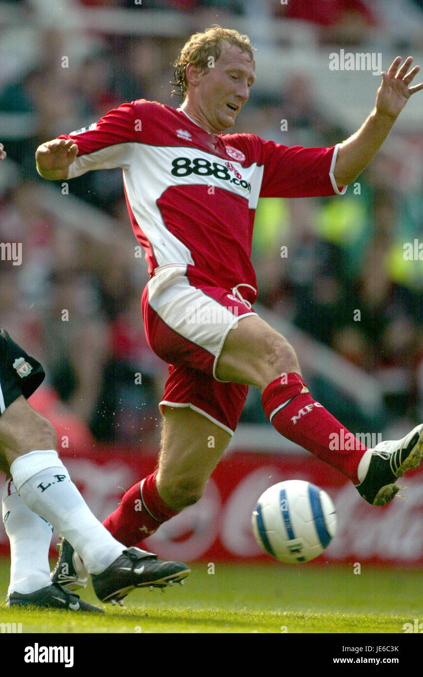RAY PARLOUR MIDDLESBROUGH FC RIVERSIDE STADIUM MIDDLESBROUGH 13 August ...
