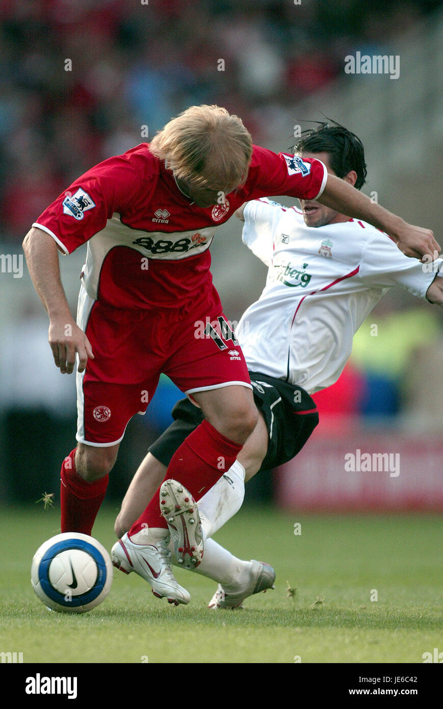 GAIZKA MENDIETA & LUIS GARCIA MIDDLESBROUGH FC RIVERSIDE STADIUM ...